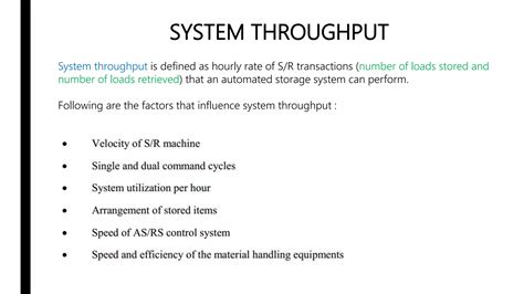 automated storage retrieval systems explained pptx data storage