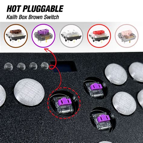 generic mini hitbox ons arcade stick kailh switch arcade game