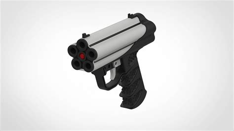 Sfx Underwater P11 Gun From Tomb Raider 2 3d Model By Vetrock