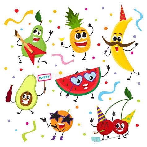 Dancing Fruit Stock Illustrations 2747 Dancing Fruit Stock