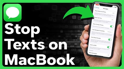 How To Stop Text Messages On MacBook YouTube