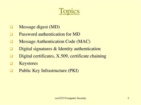 PPT GS Chapter Using Java Cryptography For Authentication PowerPoint Presentation ID