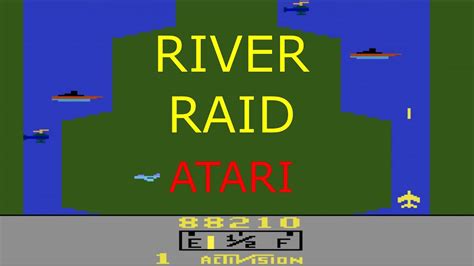 River Raid Atari Novo Recorde Gameplay 2 Atari 2600 Youtube
