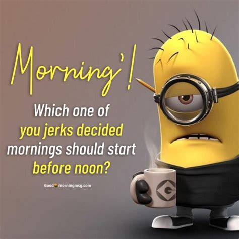 Good Morning Funny Memes Images