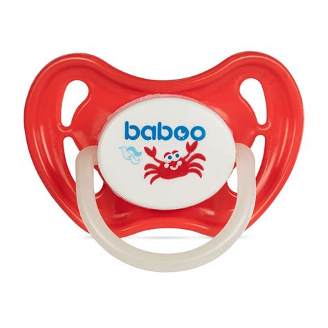 ბეიბო მატყუარა სილიკონის სიმეტრიული მანათობელი წითელი 6 ავერსი