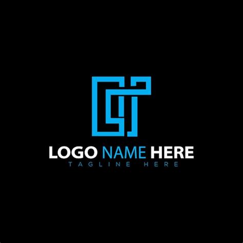 Premium Vector Gsp Logo Illustration Vector Art Design Blue Icon On Black Background