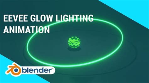 How To Create Glow Bloom Animation In Blender Eevee Render Eevee Blender Animation