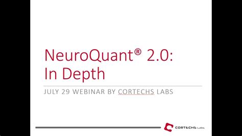 july 29 2015 webinar neuroquant 2 0 in depth youtube