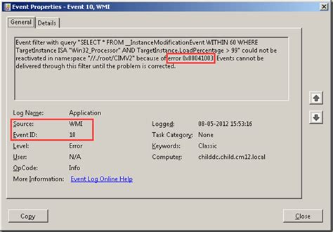 Understanding And Fixing Wmi Error 0x80041003 Genspark