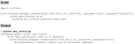 refer to the exhibit running the script causes the output in the