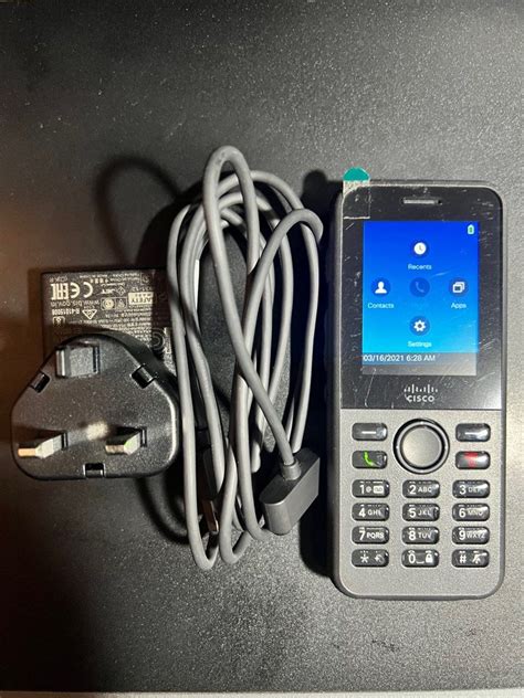 Cisco Wireless IP Phone 8821 Mobile Phones Gadgets Other Gadgets On Carousell