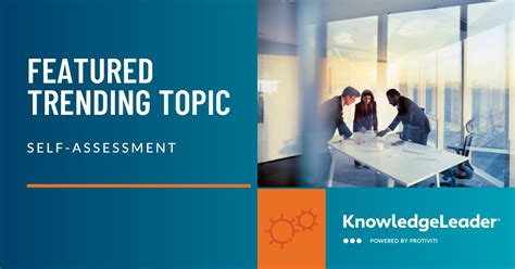 Jeremy Trimble On Linkedin Self Assessment Knowledgeleader