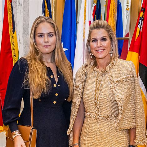 Princess Amalia And Queen Maxima Continue Official Us Visit With A Stop