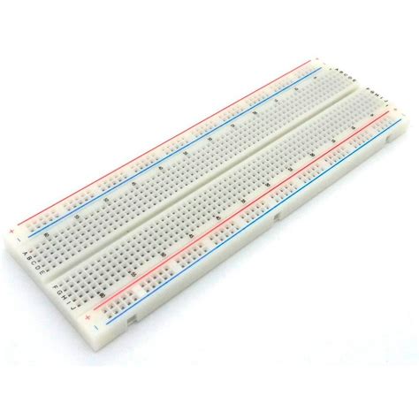 Protoboard Breadboard De 830 Pontos Furos Shopee Brasil