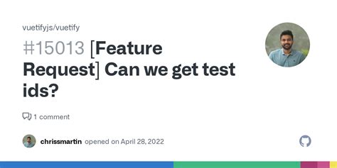 Feature Request Can We Get Test Ids Issue Vuetifyjs Vuetify GitHub