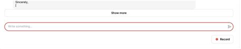 Show More Chat Component Ask For Help Glide Community
