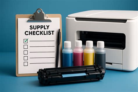 The Complete Printer Consumables Supply Checklist Ensure Seamless Printing For Your Business