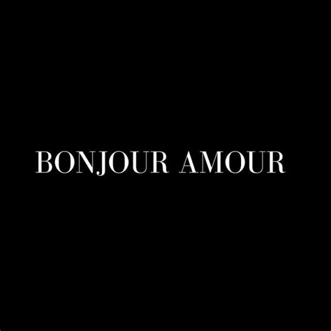 BONJOUR AMOUR (@bonjouramour.official) • Threads, Say more