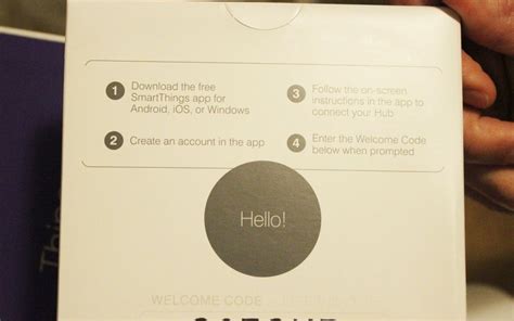 Steps To Set Up Smartthings Hub And Home Monitoring Kit