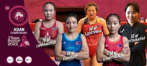 Монголын эмэгтэй бөхчүүд медалийн төлөө барилдана