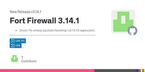 Fort Firewall 3 14 1 Released