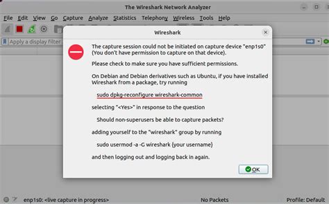 How To Install Wireshark On Ubuntu Solved Golinuxcloud