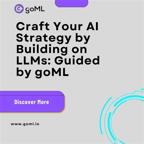 goml large language models for ai with goml goml posted on the topic
