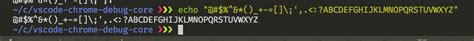 Some Characters Appear Cut Off In Terminal Issue Microsoft Vscode GitHub