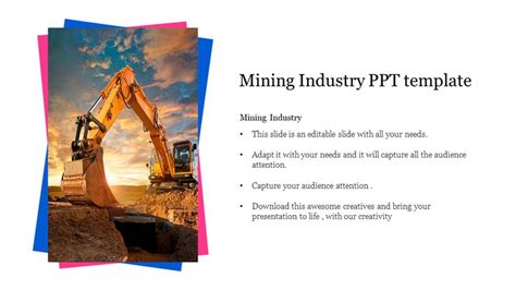 Predesigned Mining Industry Ppt Template Presentation Powerpoint