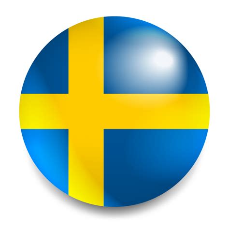 Sweden Flag Round Icon Swedish Flag Circle 69410898 Png