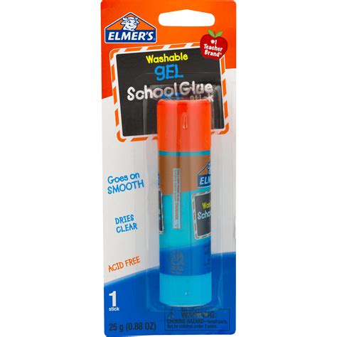 Elmers 25 Gram Gel Glue Stick 1 Each