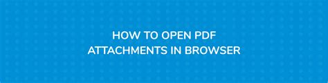 How To Open PDF Attachments Directly In The Browser XWiki