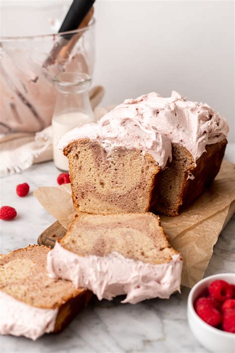 Moist And Fluffy Vegan Raspberry Swirled Pound Cake The Banana Diaries