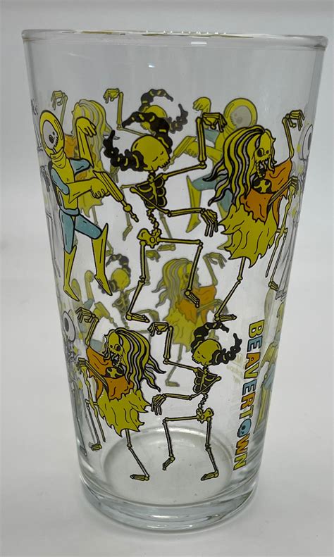Beavertown Nucleated Pint Glass M22 Very Rare Uk Glassware