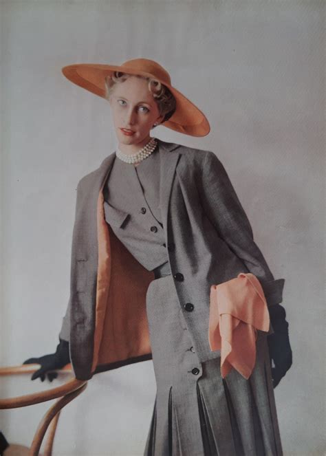Christian Dior Collection Haute Couture Printemps Eté 1950 Dior