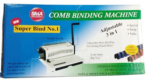 SMA Binding Machine Super Bind No M Yasin Ibico