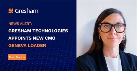 Gresham Tech On Linkedin Gresham Technologies Appoints New Cmo Geneva