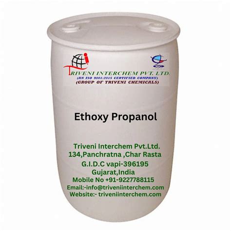 Ethoxy Propanol In Valsad Triveni Interchem Private Limited Group Of