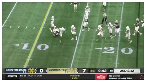 Notre Dame Vs Georgia Tech Football Eporner