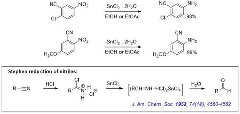 Selective Reduction Of Nitro Group To Amine In Benzene Ring Containing Nitrile Echemi
