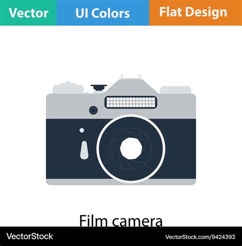 Film Photography Camera Vector
