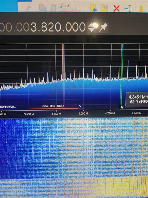 is this interference all the spikes rtl sdr v4 r rtlsdr