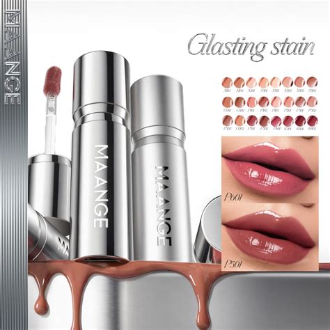 Maange Satin Lock Lip Glaze 16h Wear Plump And Hydrating L02 Shopee