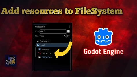 how to add images in godot projects on mobile add resources to