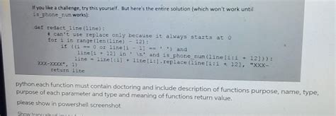 Solved Us To Eu This Function Takes A String Representing A