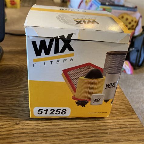 Wix 51258 Fuel Filter Cross Reference