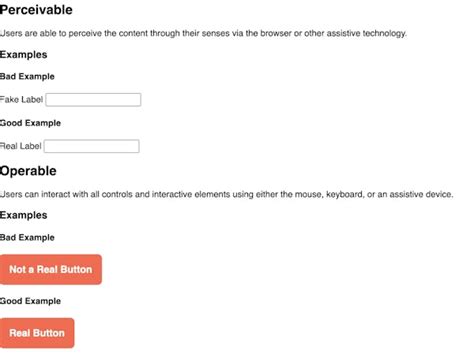 introduction to accessible web development