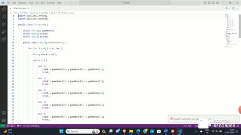 madhura nikam on linkedin task 2 tic tac toe game systemtron