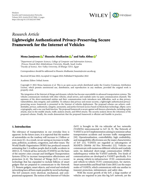 Pdf Lightweight Authenticated Privacy Preserving Secure Framework For