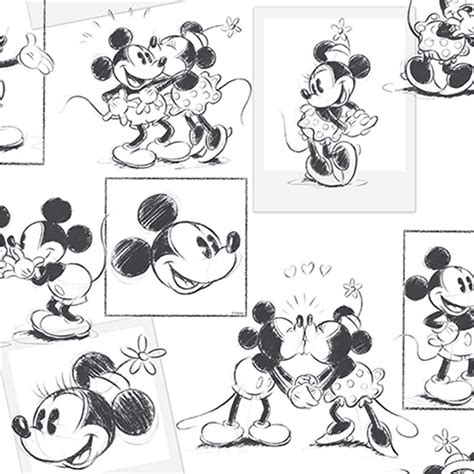 Mickey Mouse Sketch Wallpaper